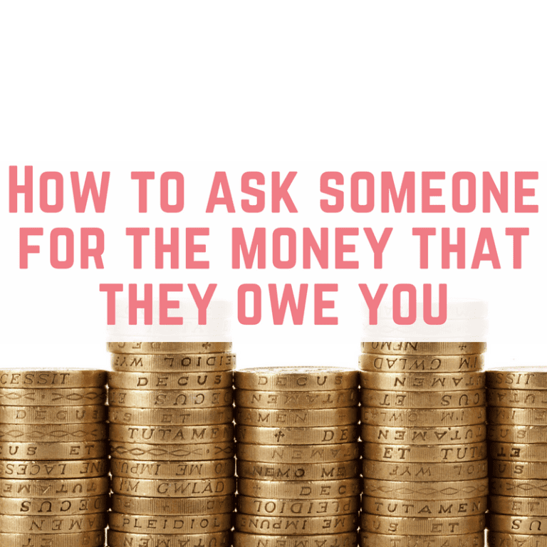 How To Ask For Cash When Someone Owes You Money Make Money Without A Job